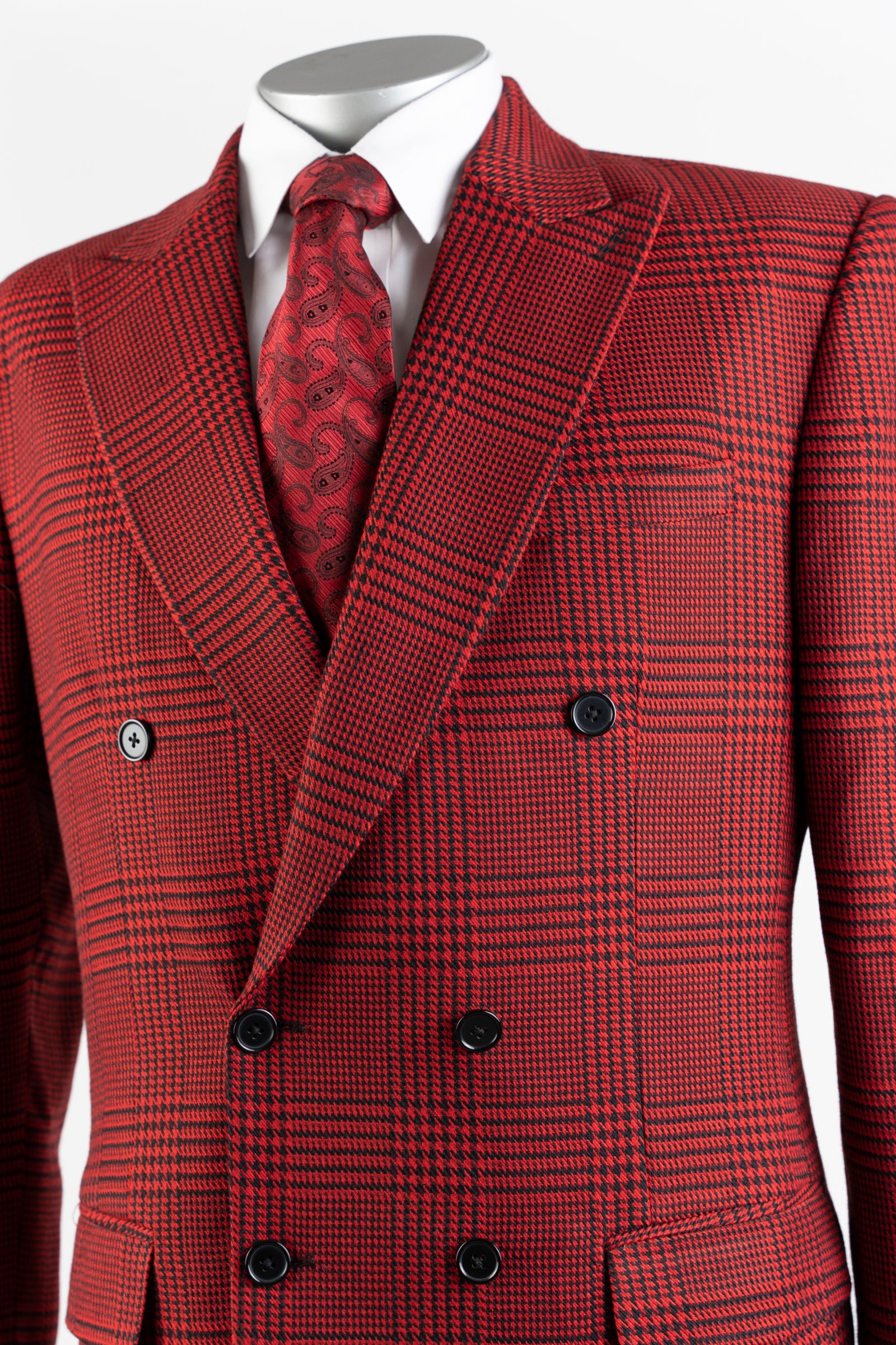 Deep Red Plaid – ELMGROVECLOTHING